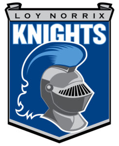 LOY NORRIX HIGH SCHOOL LOGO SYSTEM – Sizer Design + Illustration